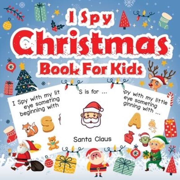 Alison Simmons | Other | I Spy Christmas Book For Kids A Fun Guessing ...